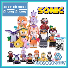 Xếp hình Sonic Ray - Rabbit - Big the Cat - Charmy Bee - Tikal - Dr ...