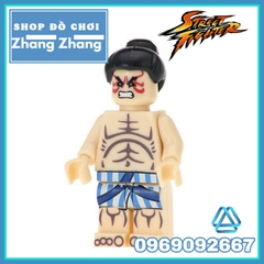 Xếp hình Street Fighter Ryu - Ken - Guile - Zangief - Honda- Dhalsim ...