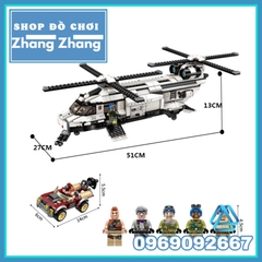[648 hình] Xếp hình Trực thăng U.N trắng Quân sự Lego Minifigures ...