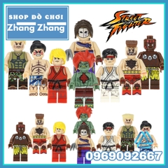 Xếp hình Street Fighter Ryu - Ken - Guile - Zangief - Honda- Dhalsim ...