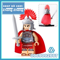 Xếp hình Tướng La Mã Commander Rome trung cổ Gladiator Lego Minifigures ...