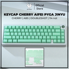 [In-stock] Keycap Cherry Aifei Pyga Jinyu Semi-Transparent ABS Doubleshot