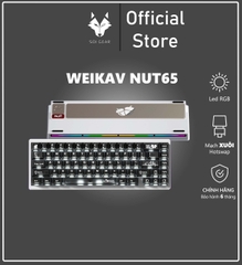 [In Stock] Kit Bàn phím cơ WEIKAV NUT65