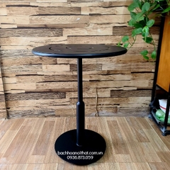 Bàn Caphe Tròn Chân Sắt Mặt Tôn - BCF73