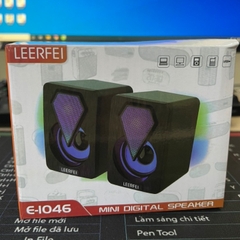 Loa Máy Tính LEERFEI E-1046 Loa Mini Digital Speaker