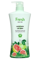 Dầu gội Fresh Ngăn ngừa gãy rụng - Tinh dầu Bưởi, 650g KM (tặng 1 DX ...