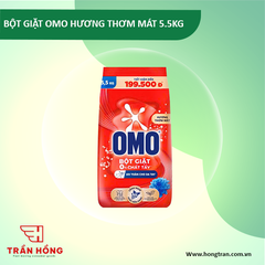 BỘT GIẶT OMO HUONG THOM MAT 5.5KG x 3 TÚI | Công ty TNHH TM DV Trần Hồng