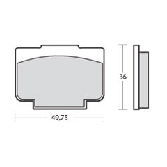 Bố thắng Brembo Racing Heo Brembo X206101, XB4S520, XA1J040, X988870 ...