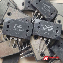 Cặp sò sanken 2SC3858 2SA1494 tháo máy chuẩn bãi sịn