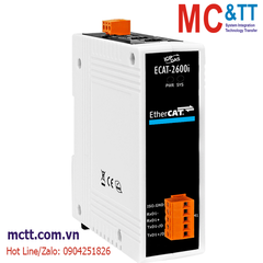 Bộ chuyển đổi Gateway Modbus/OPC UA sang EtherCAT ICP DAS ECAT-2600i CR | MC&TT Co., Ltd