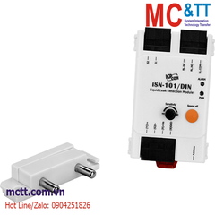 Module phát hiện dò rỉ chất lỏng đầu ra cảnh báo RS-485 Modbus RTU ICP DAS iSN-101/S3/DIN CR ...