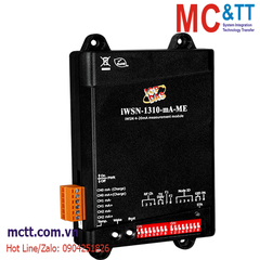 Module đo dòng không dây iWSN 3 kênh đầu vào 4 ~ 20 mA ICP DAS iWSN-1310-mA-ME CR | MC&TT Co., Ltd