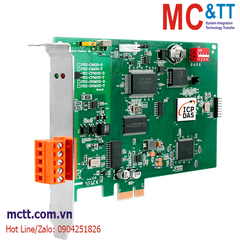 Card PCI Express 1 cổng CANopen Master ICP DAS PEX-CPM100-T CR | MC&TT Co., Ltd