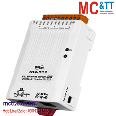 Bộ chuyển đổi 2 cổng COM RS-232 sang Ethernet ICP DAS tDS-722 CR | MC&TT Co., Ltd