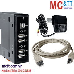 HUB công nghiệp 4 cổng USB 2.0 ICP DAS USB-2560/S CR | MC&TT Co., Ltd
