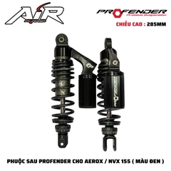 PHUỘC PROFENDER AIR SERIES - NVX155 / AEROX : LOAD 285MM ( MÀU ĐEN ...