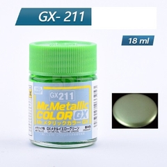 Sơn màu kim loại sáng gốc dầu Mr Color Metallic GX201-GX217 Mr Hobby ...
