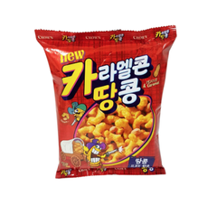 Crown) Snack đậu phộng caramel 72g | K-Supermarket Online Shopping