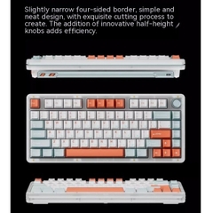 Bàn phím cơ Infi75 Lite | Mạch Xuôi 3 Modes | Màn Hình LCD