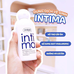 Intima - Dung dịch vệ sinh xanh nhạt 200ml | Glow Beauty