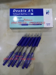 BÚT BI DOUBLE A TRITOUCH BALL PEN NÉT 0.7MM (CÓ ĐỆM ÊM TAY) | HATECOVN