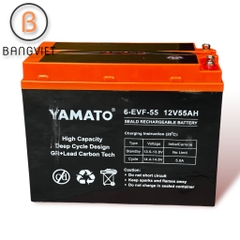Ắc quy khô Yamato 6-EVF-55 12V 55Ah | Dùng cho xe điện | Công ty TNHH ...